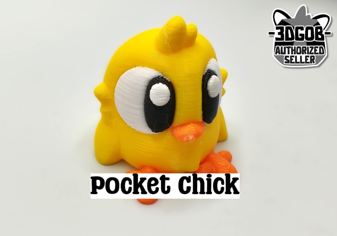 3D Printed Chick – Teeny Tiny PLA Fidget Pal - Etsy