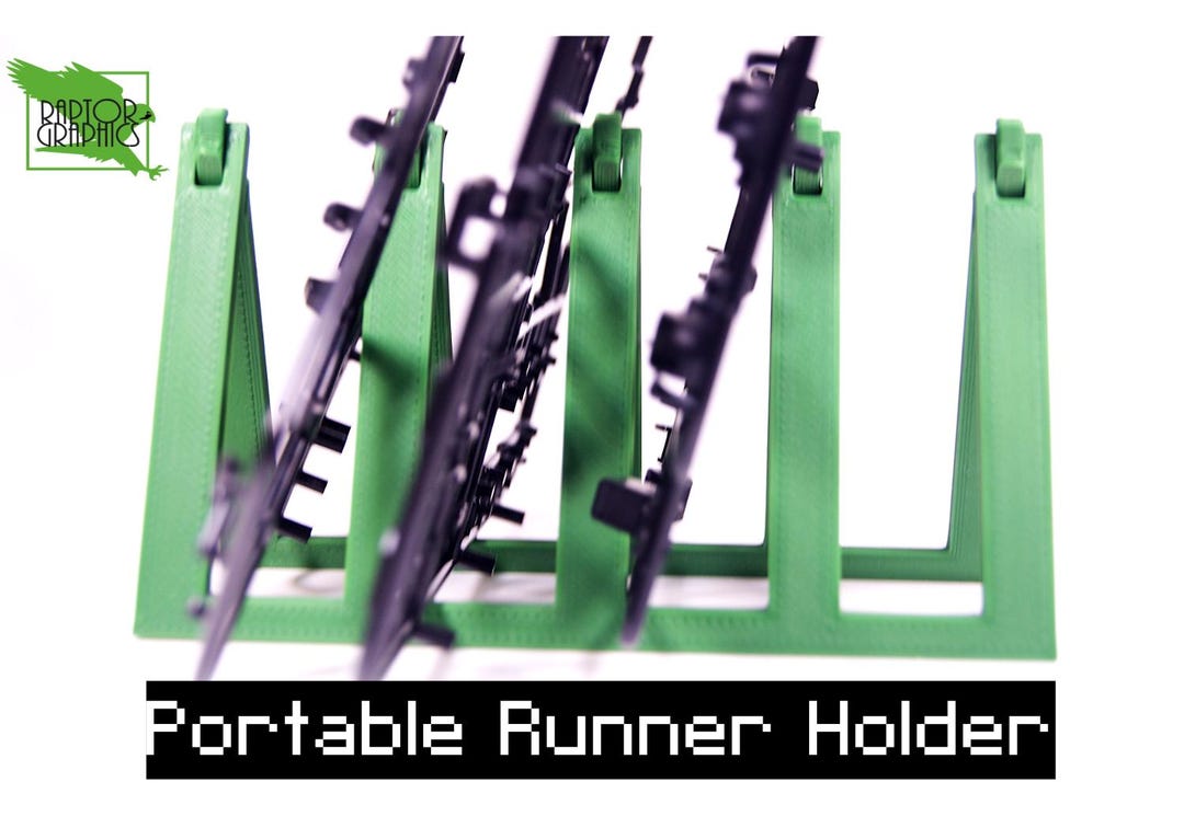 Portable Foldable Runner Holder Model Kit Organiser for Sprues ...