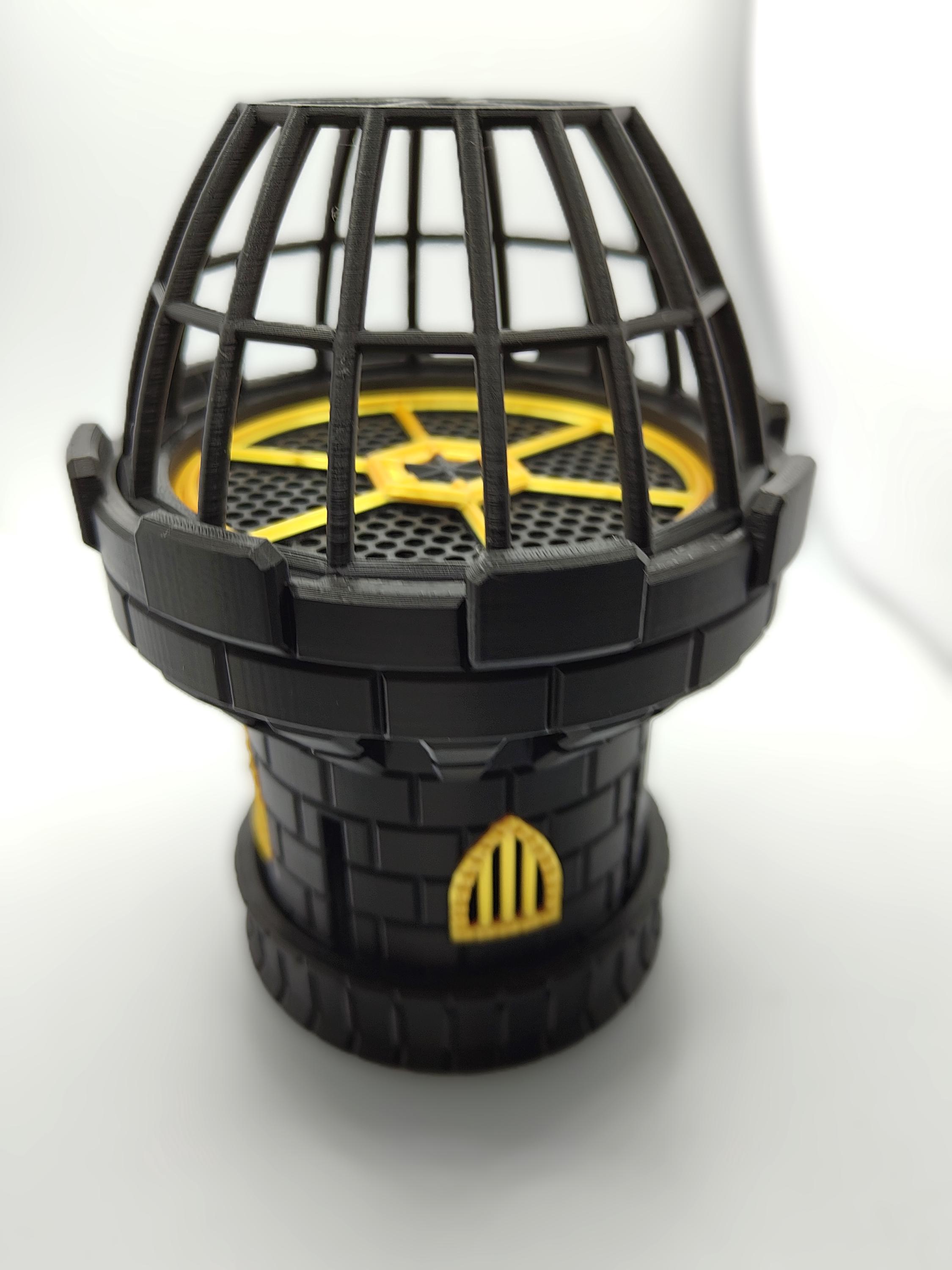 Mechanical Castle Dice Spinner – 3D Printed Interactive Spinning ...