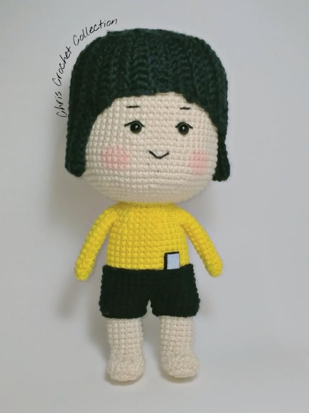 Crochet Mim Girl Sticker Doll Pattern - Etsy