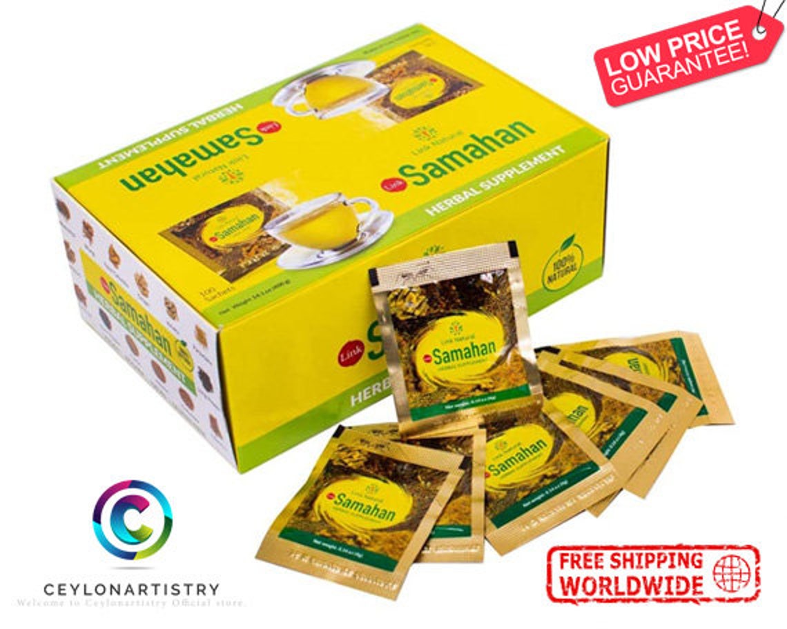 100 SAMAHAN Natural Drink Herbal Tea | Link Samahan Samahan Tea ...