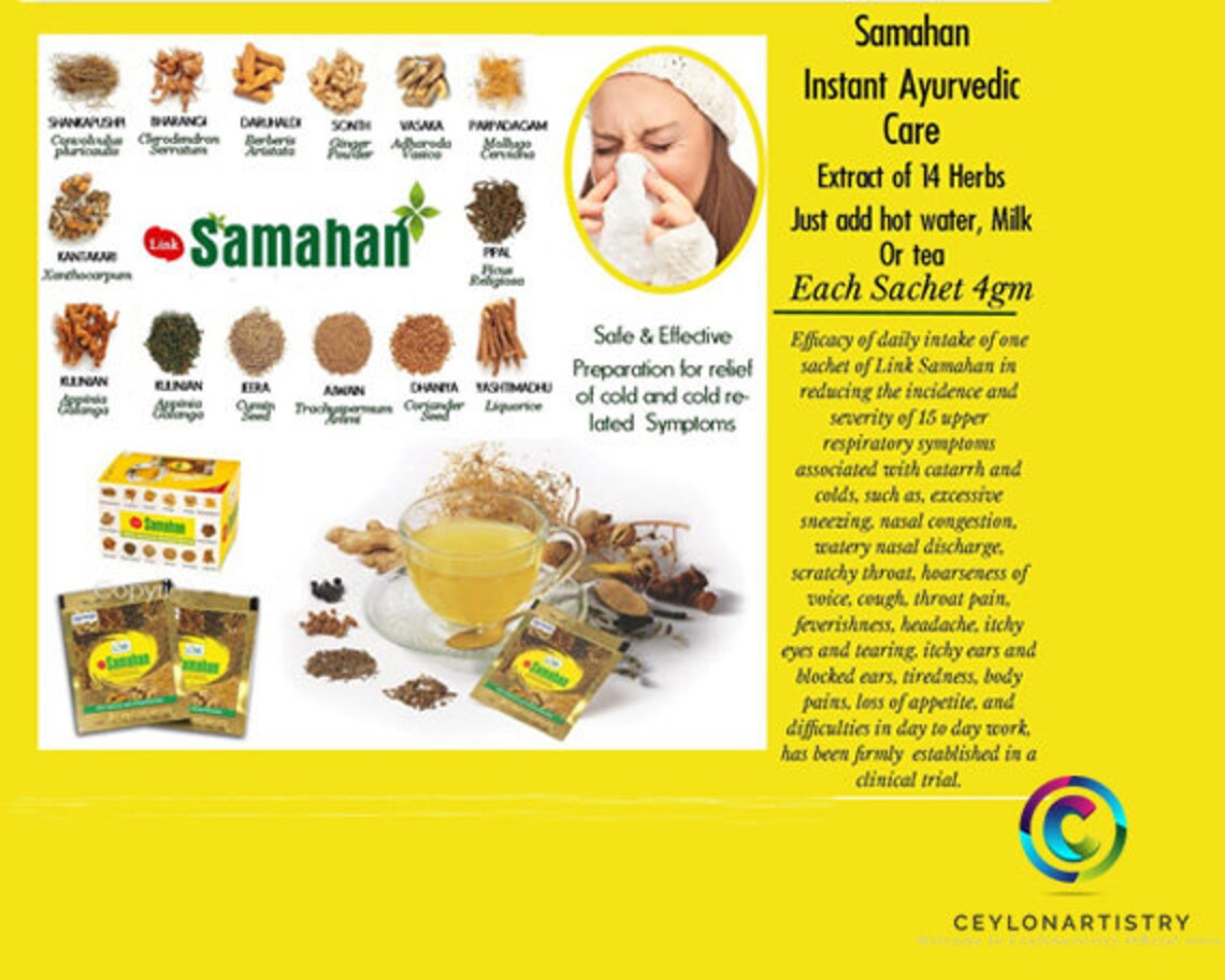 100 SAMAHAN Natural Drink Herbal Tea | Link Samahan Samahan Tea ...