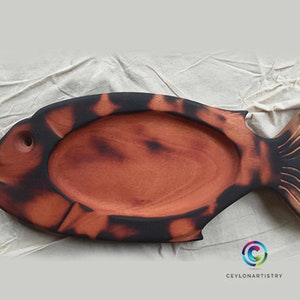 Handmade Wooden Plate Mahogany Teak - Etsy