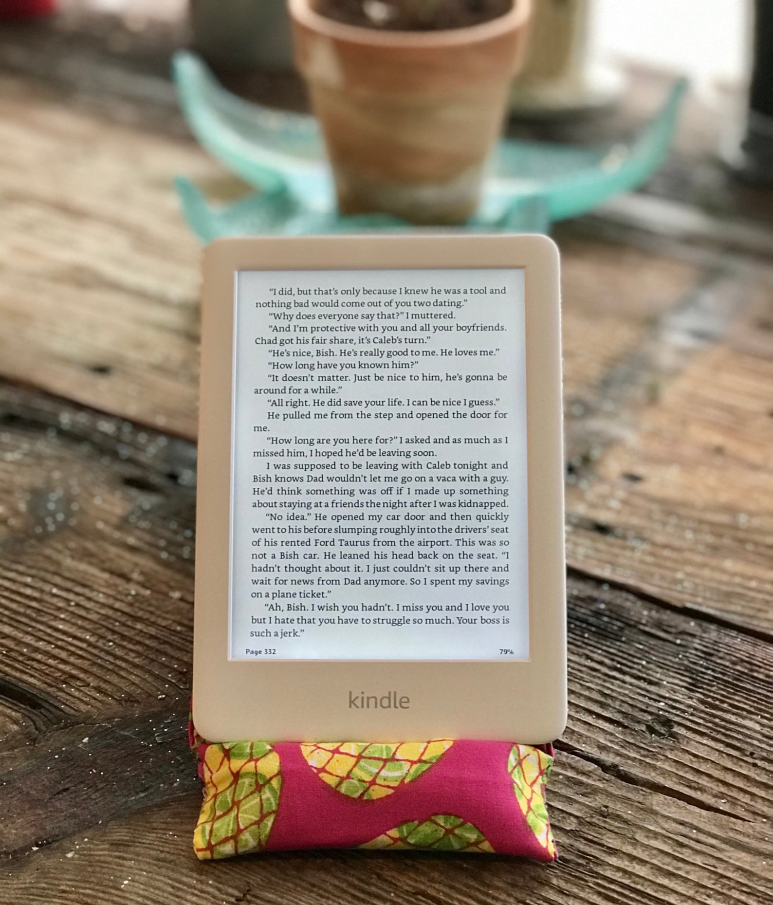 Book Cozy Ereader and Kindle Stand Pattern and Tutorial, iPad Pillow ...