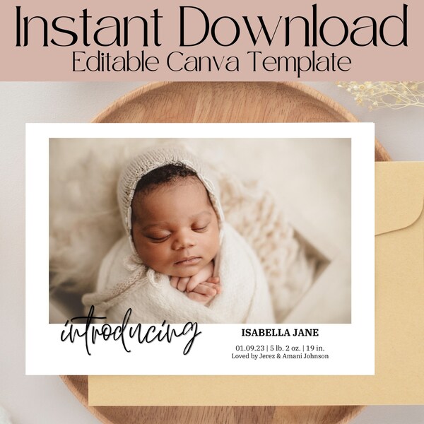 Introducing Baby - Etsy