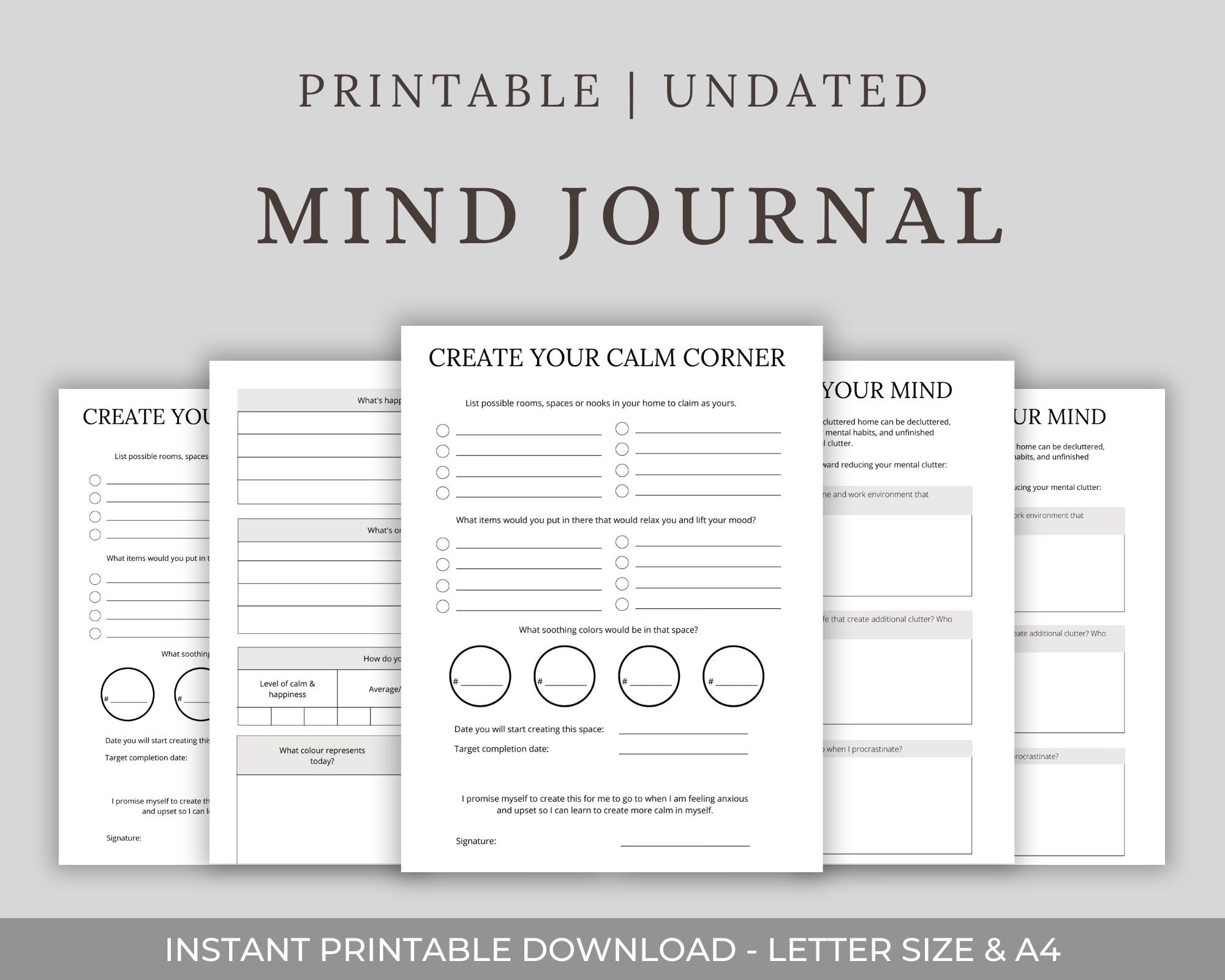 Mind Map Planner Mind Mapping Printable Mind Map Template - Etsy