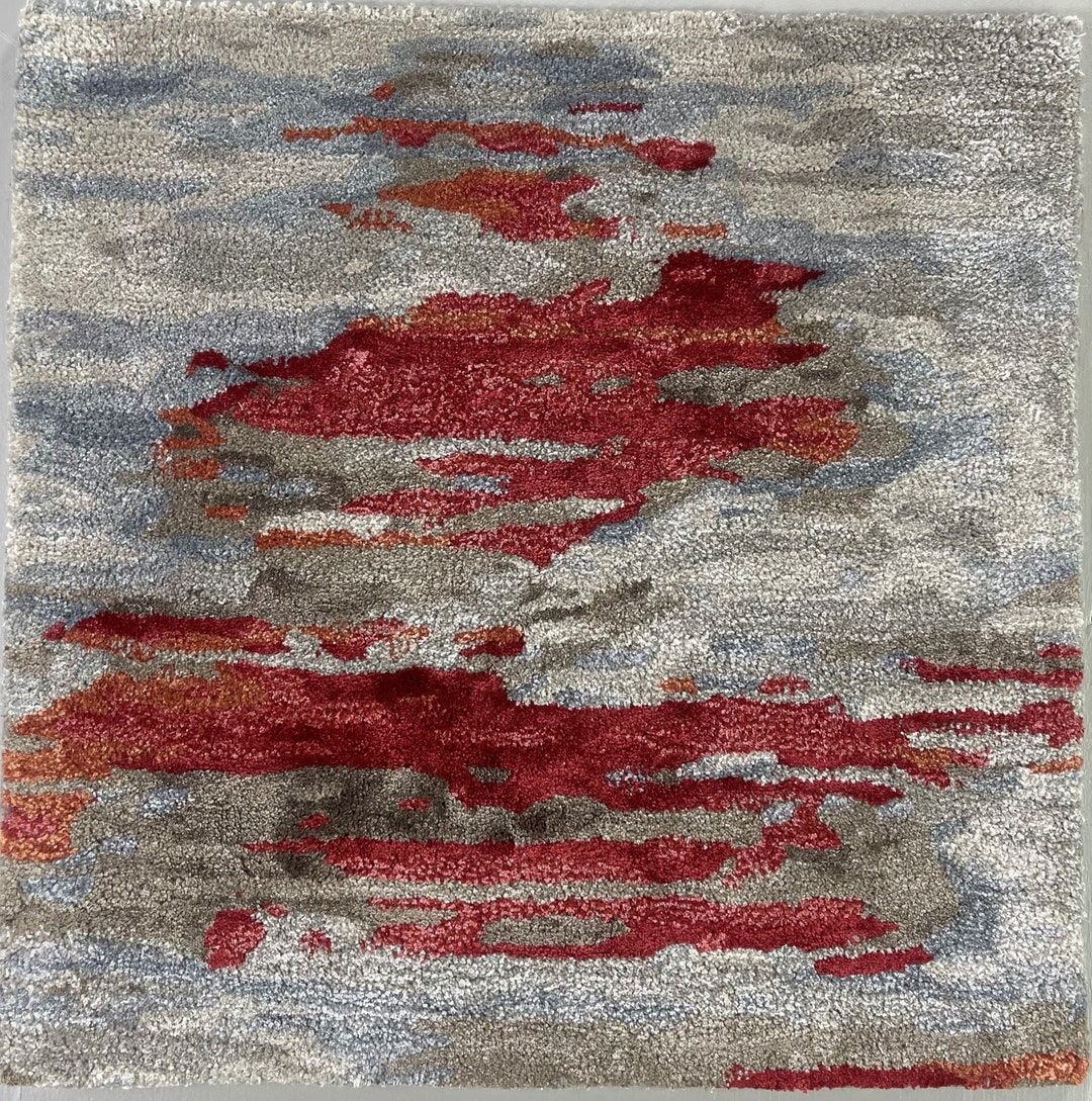 Small Square Decorative 2'x2' Rug - Etsy