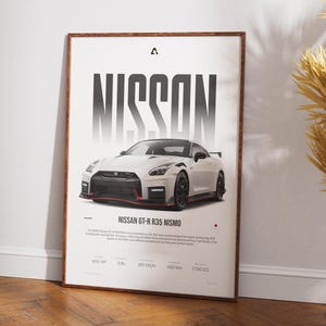 Nissan GTR R-35 | Luxury Sports Car Wall Art | japan Sports Car | nismo ...