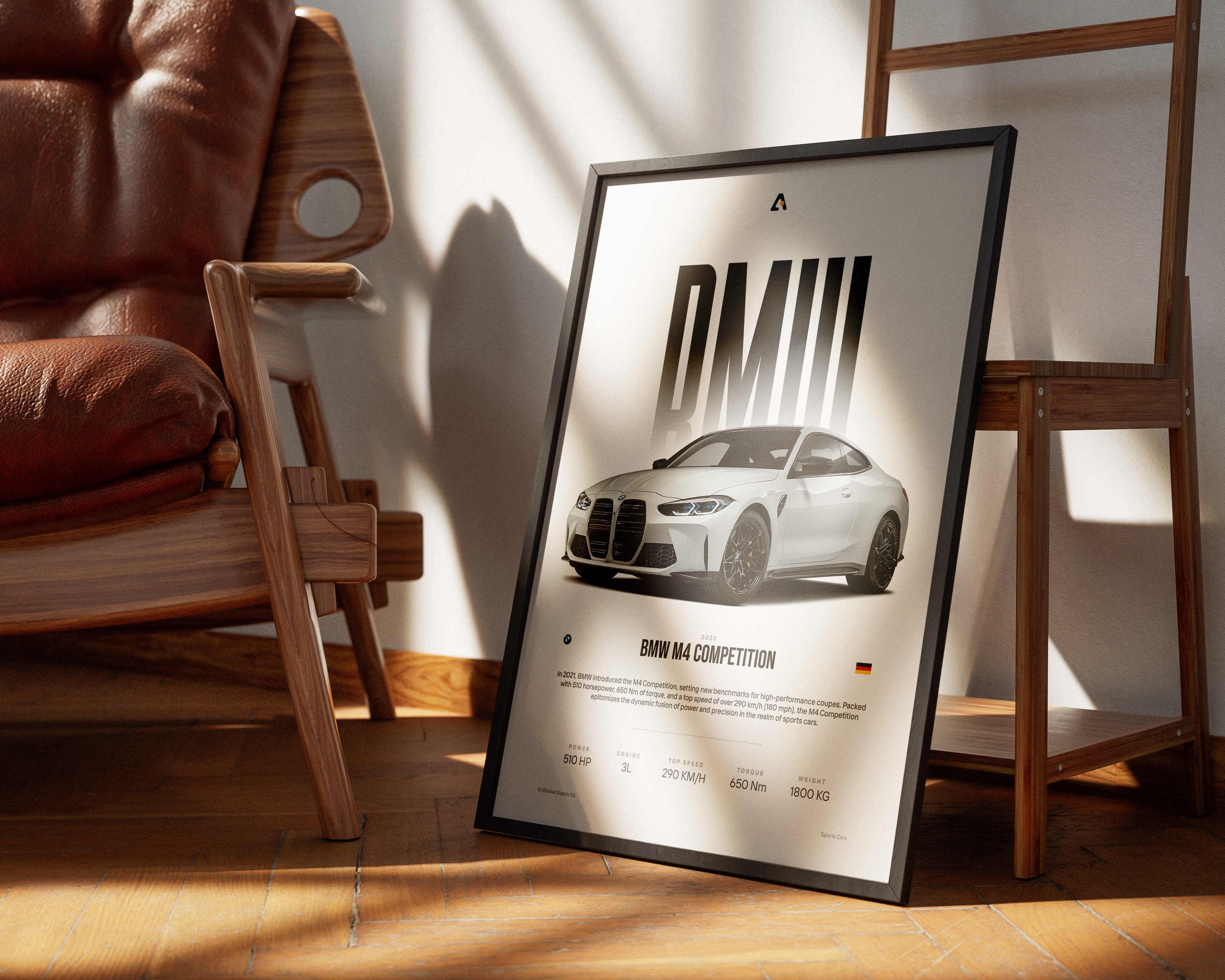 BMW M4 Competition | Supercar Wall Art | 2023 M4 BMW | BMW Poster | car ...