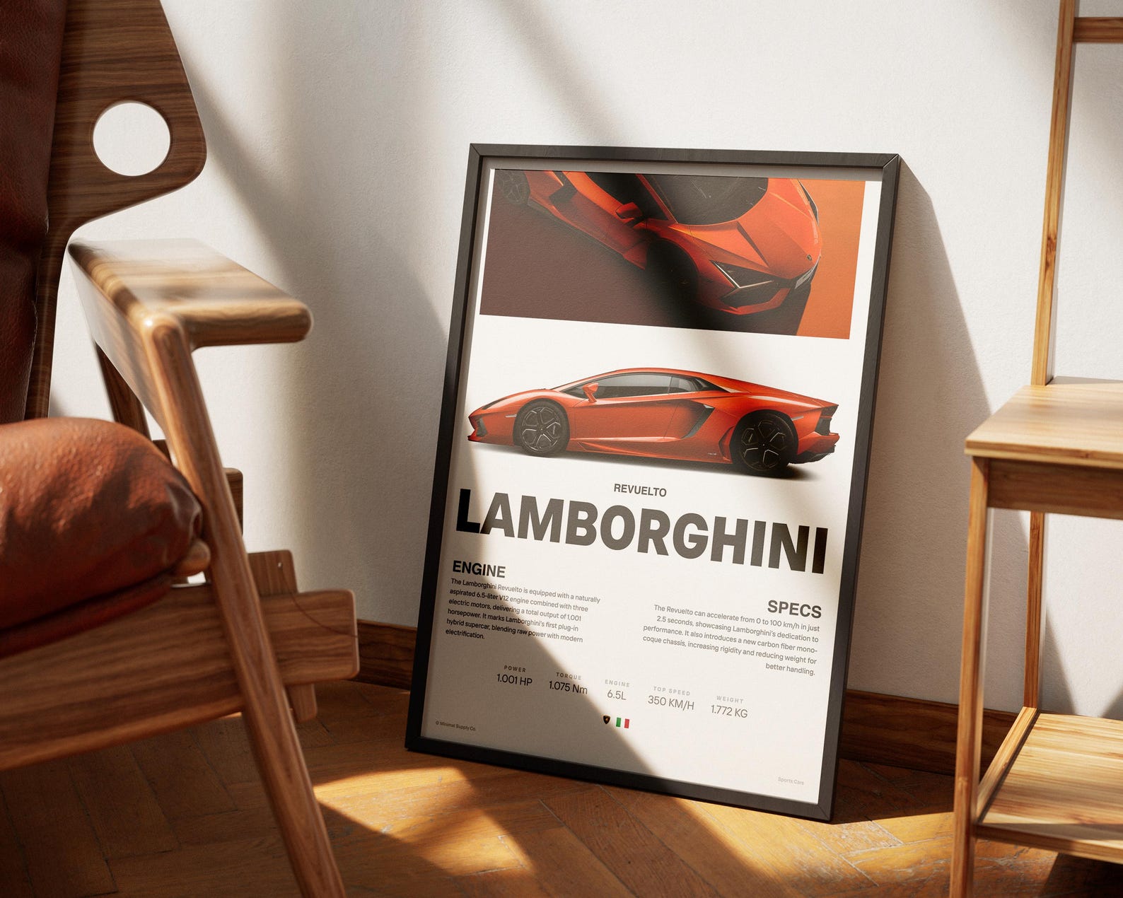 Lamborghini Revuelto Poster | Supercar Wall Art | Exotic Car Print ...