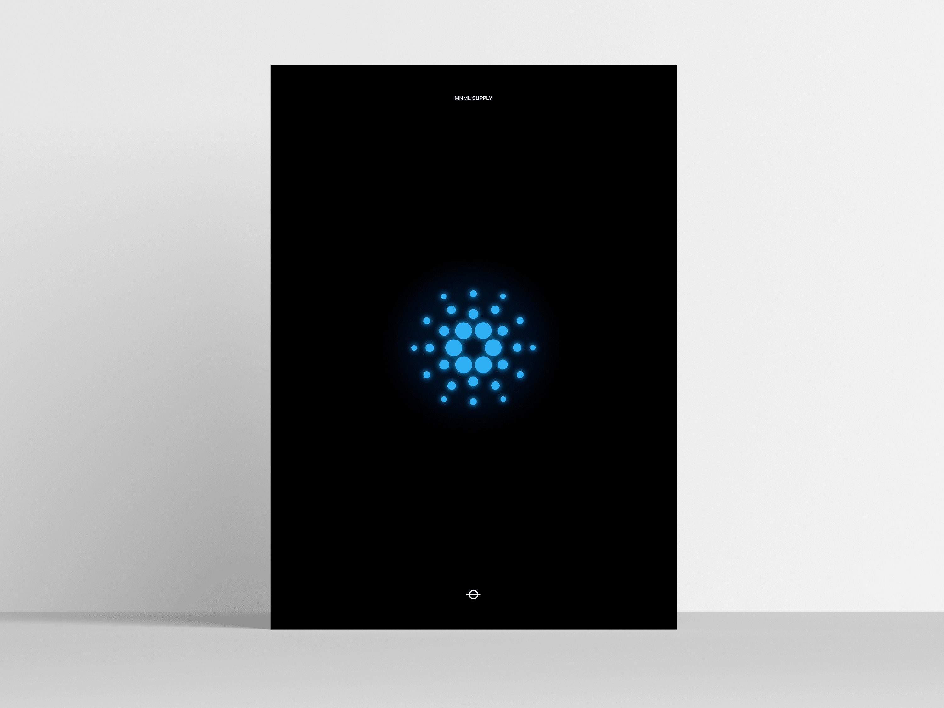 Cardano Neon Art Cardano Art Cardano Poster Cardano Logo ADA Cardano ...
