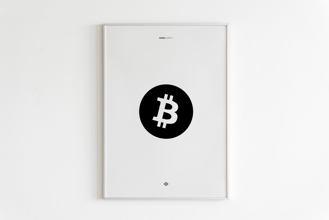 Bitcoin Wall Art | Crypto Poster | Bitcoin Poster | Crypto Art Print ...