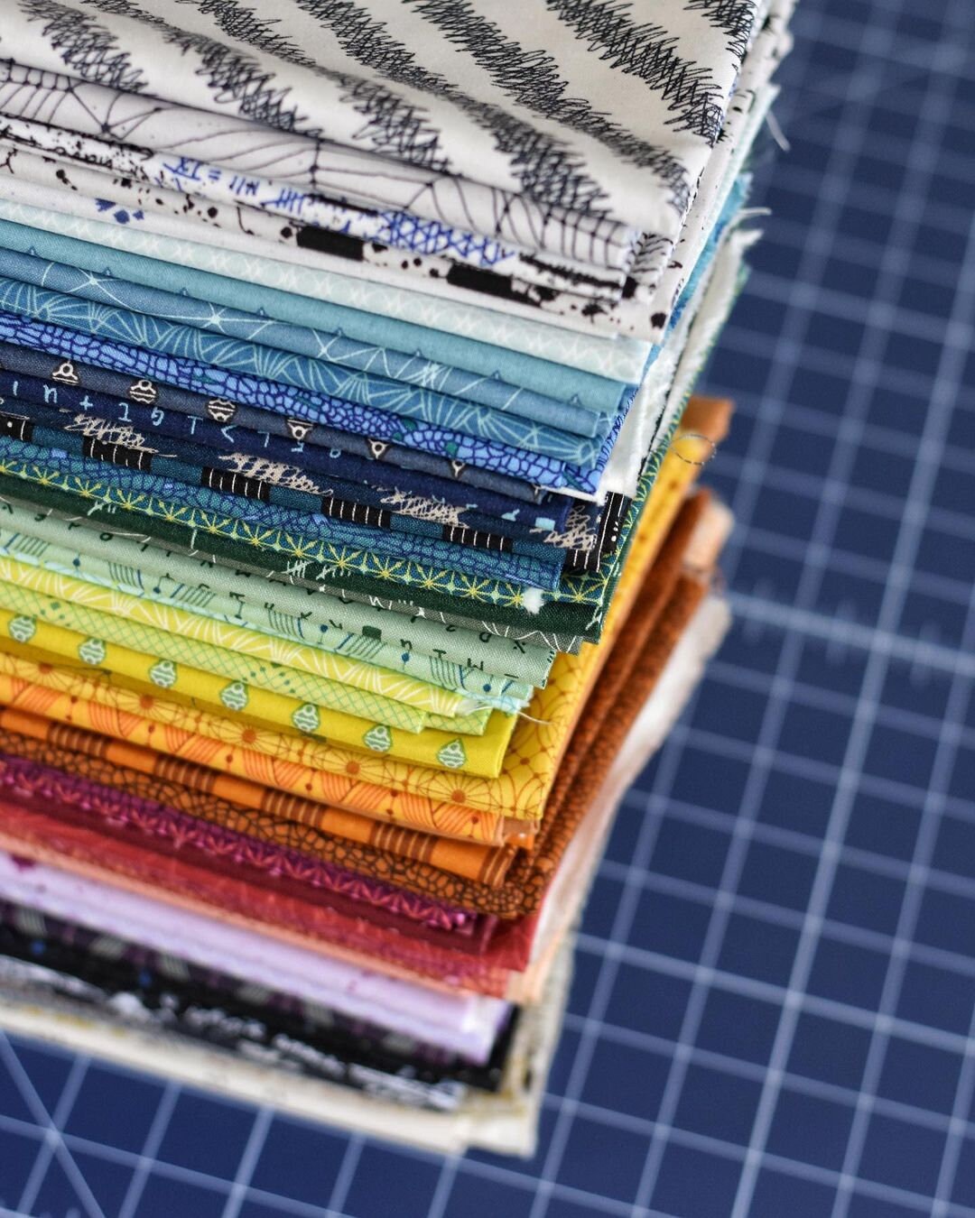 Giucy's Rainbow Fat Eighths Bundle by Giucy Giuce, Andover Fabrics - Etsy