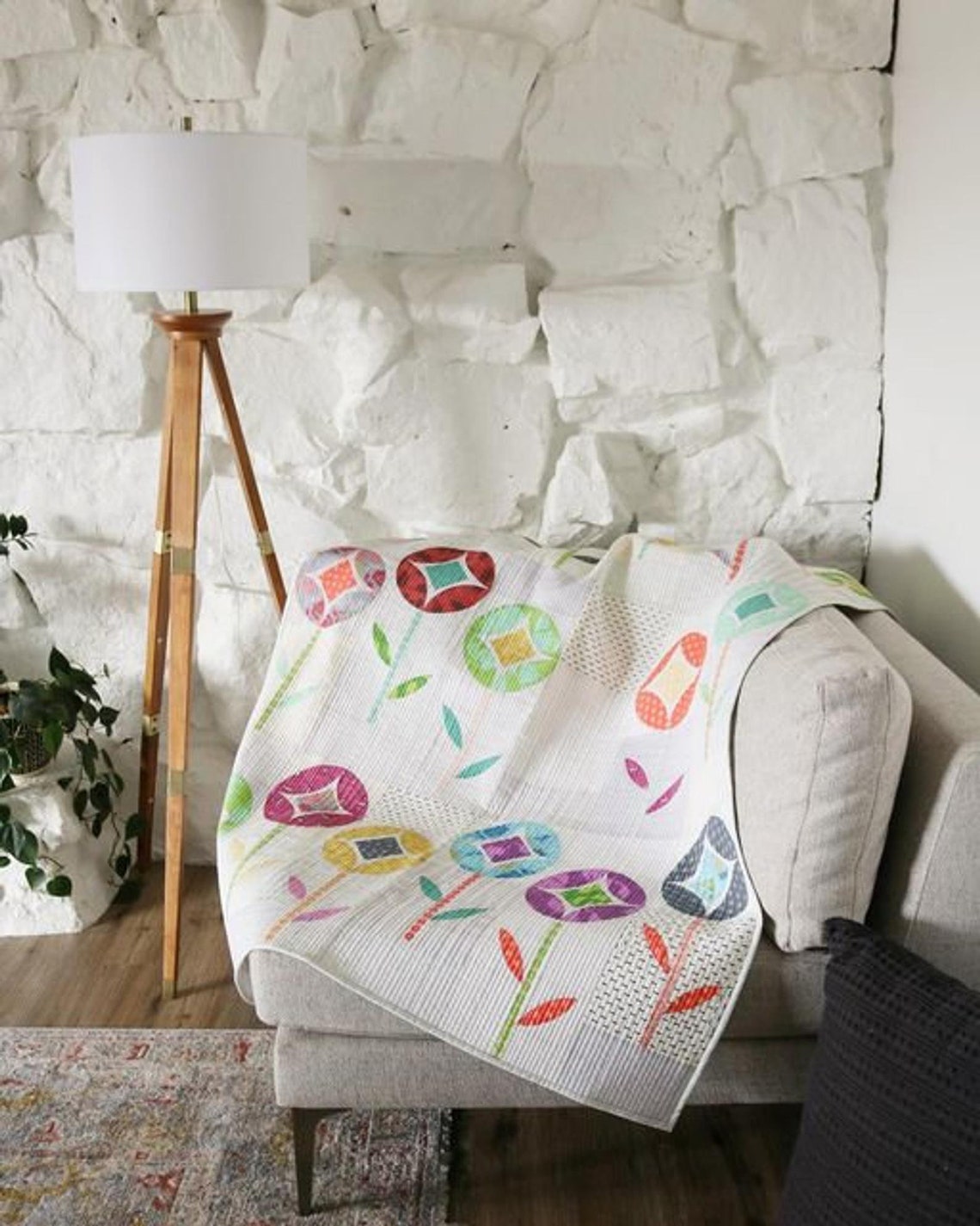 Rocks in Earth Mod Cloth by Sew Kind of Wonderful, Freespirit Fabrics ...