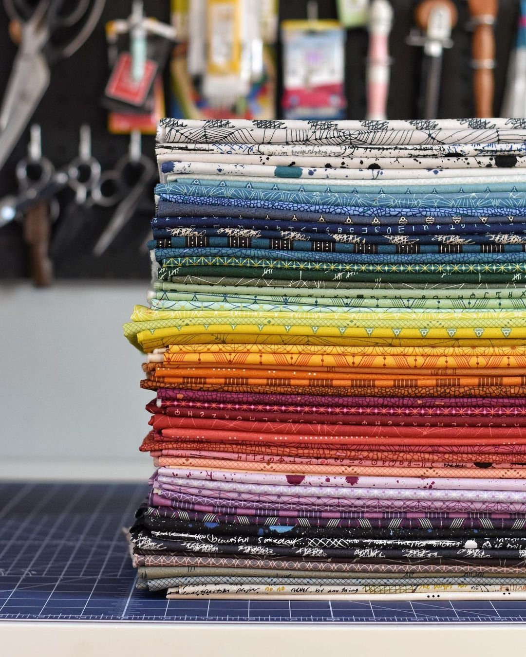 Giucy's Rainbow Fat Eighths Bundle by Giucy Giuce, Andover Fabrics - Etsy