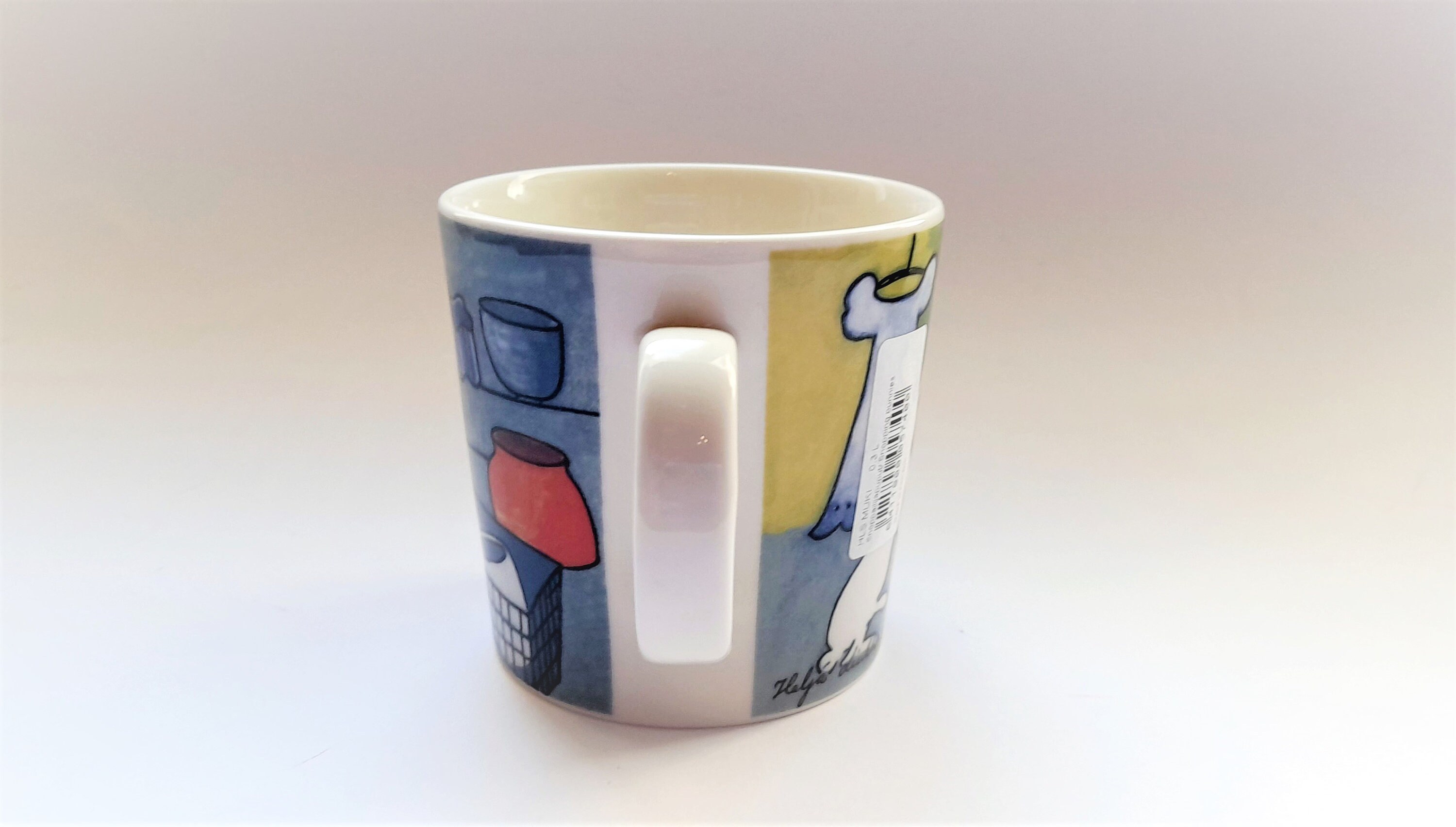 Arabia Finland Bunny Mug SHOPPING BUNNIES Excellent Condition - Etsy