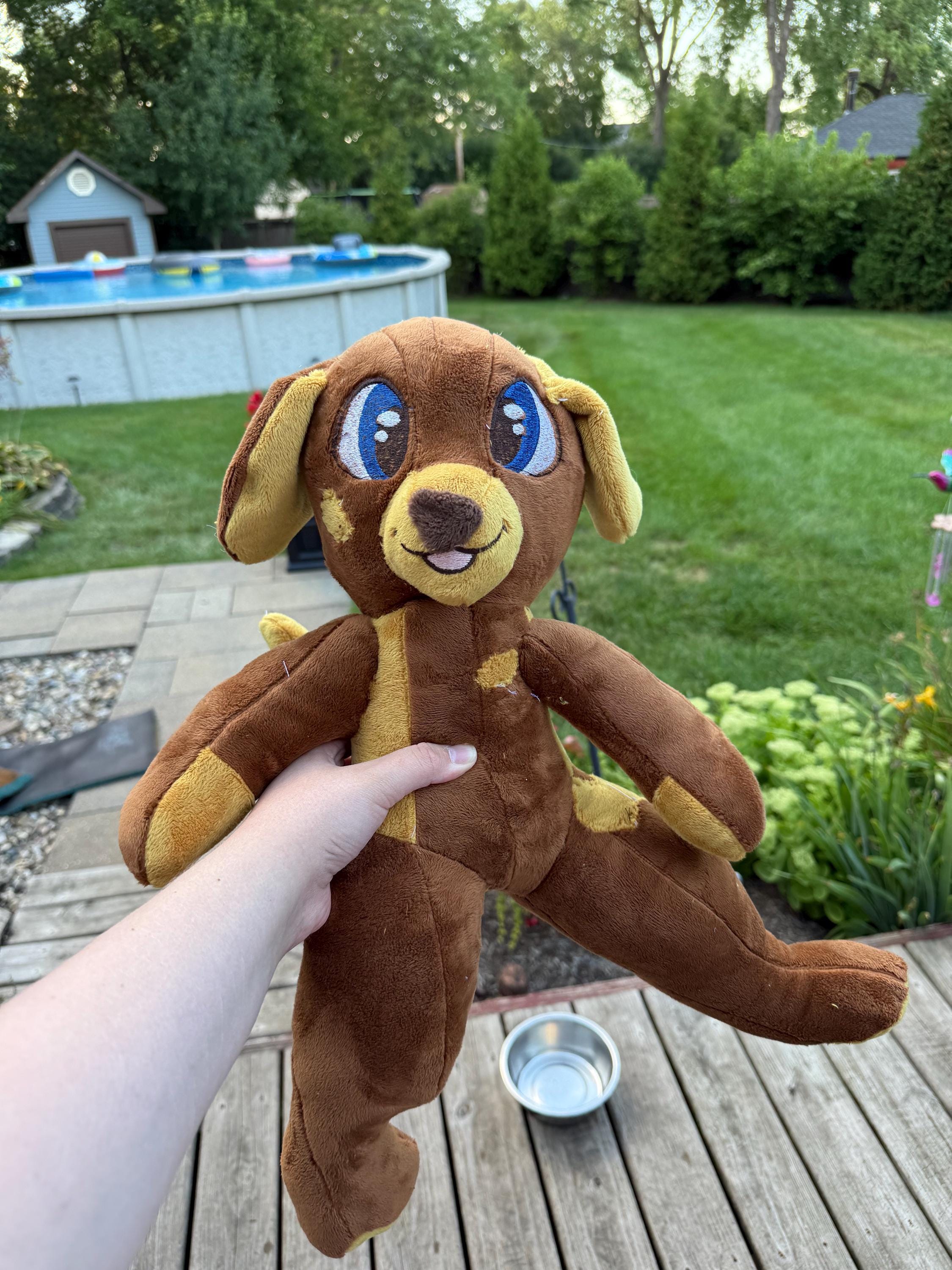 CUSTOM Furry Plush Made to Order Fursona Plushie - Etsy