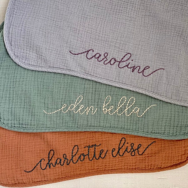 Custom Burp Cloth - Etsy