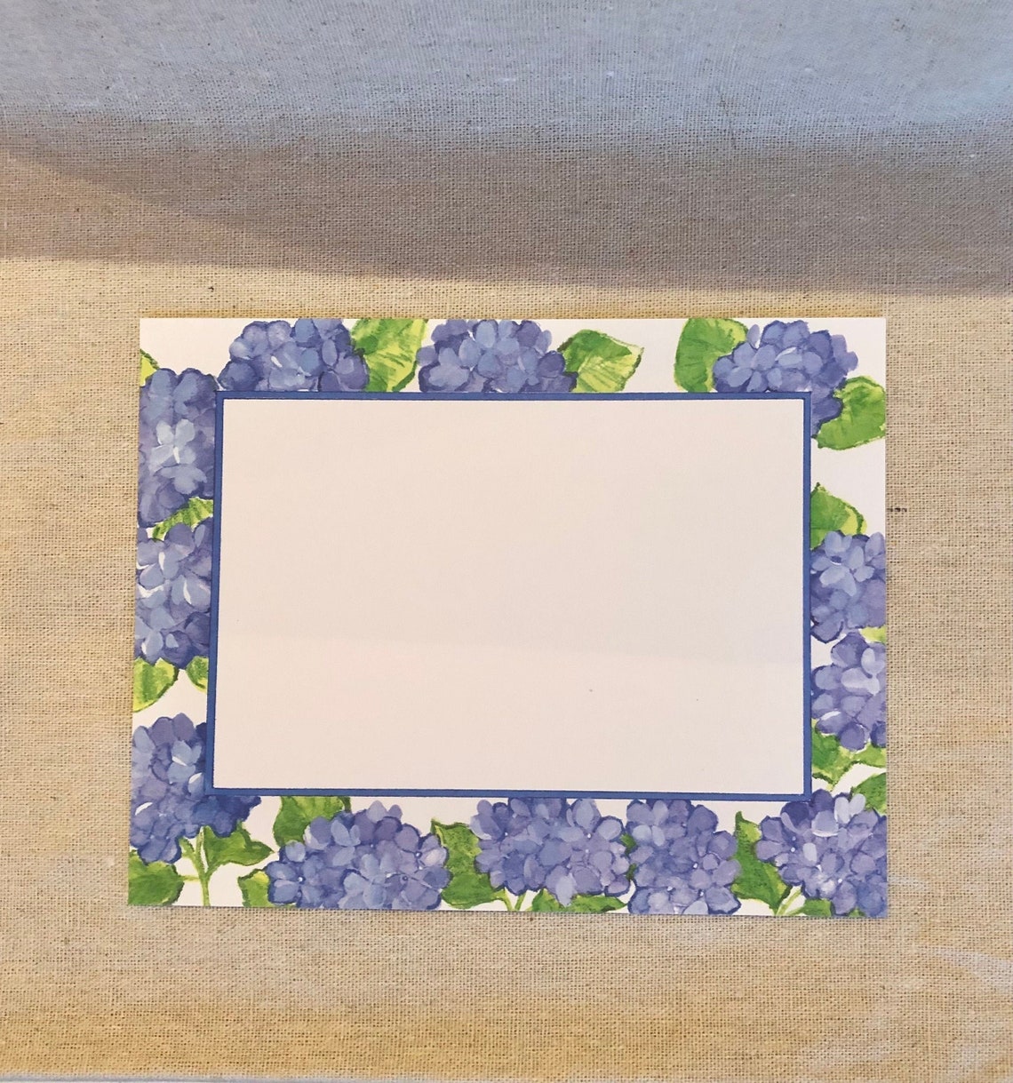Blue Hydrangea Border (pack of 10) - Etsy
