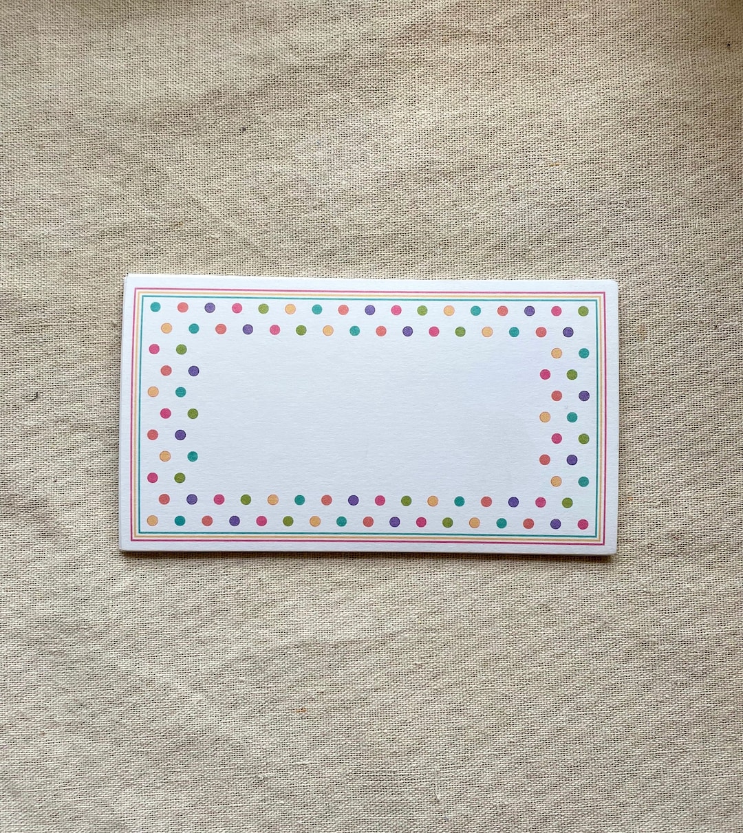 Rainbow Polka-dots (pack of 10) - Etsy