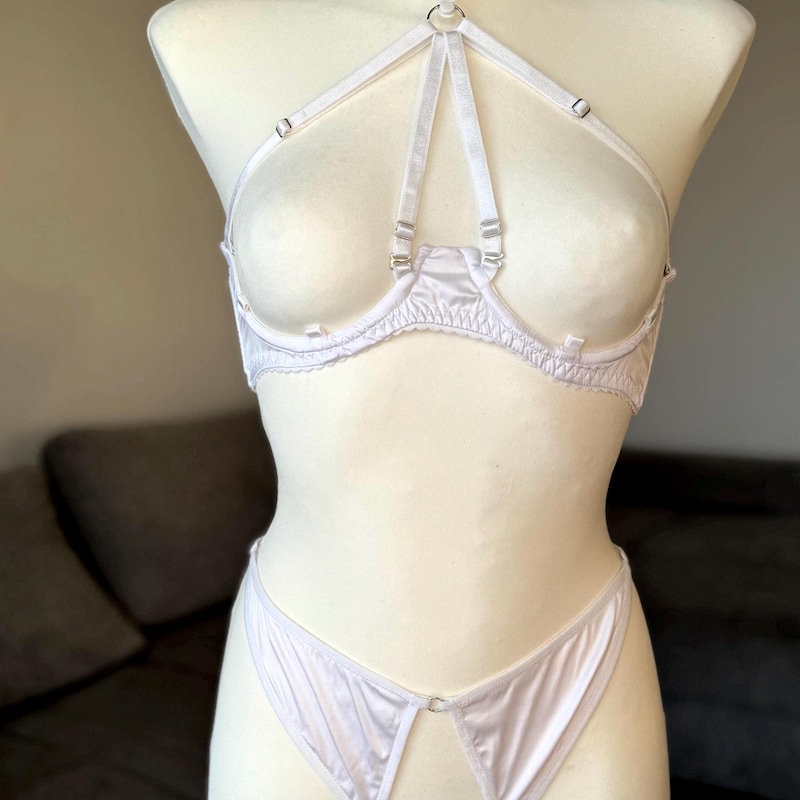Cupless Lingerie Explicit - Etsy