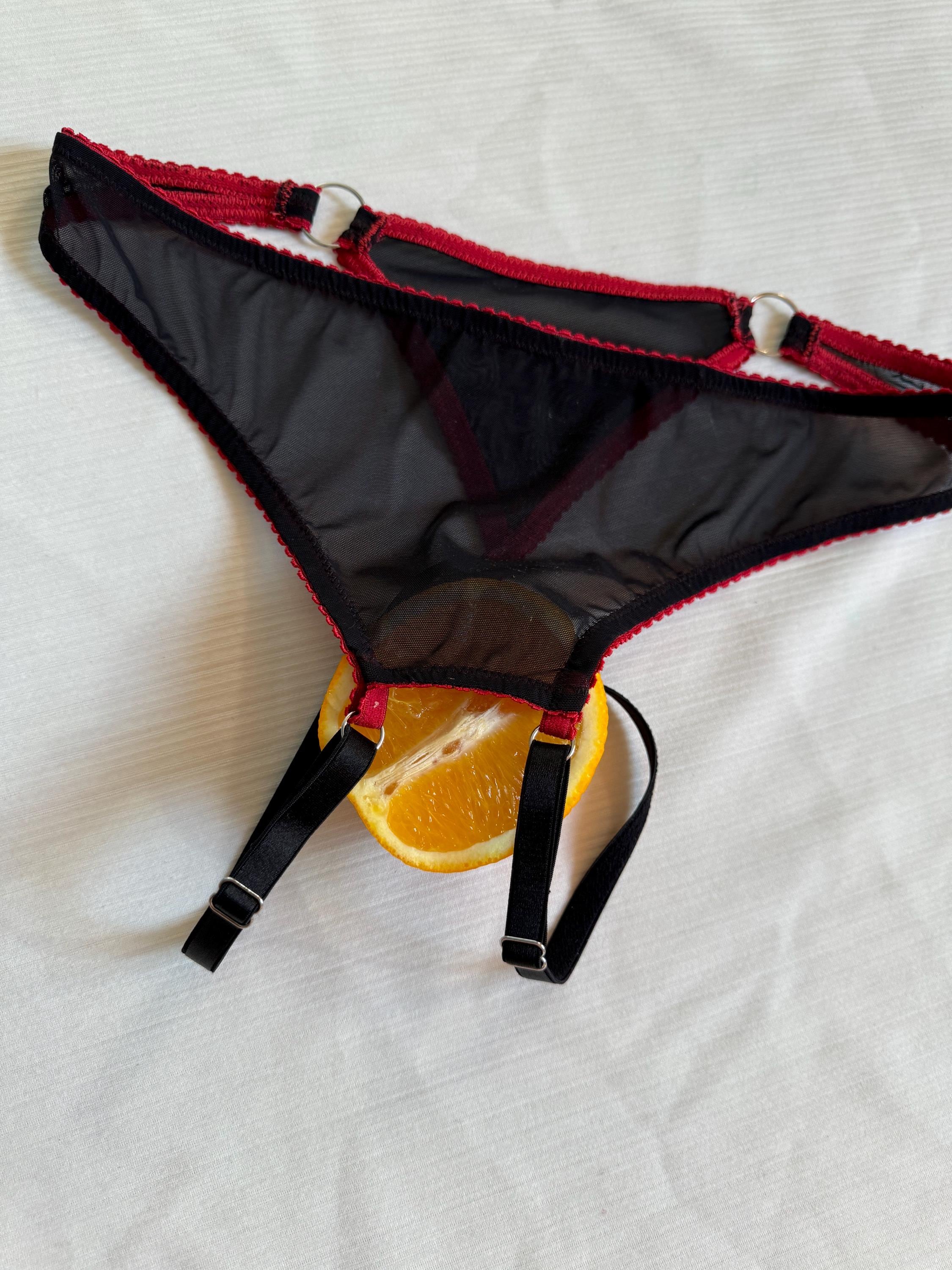 Black Crotchless Panties.black Open Panties on the Regulator ...