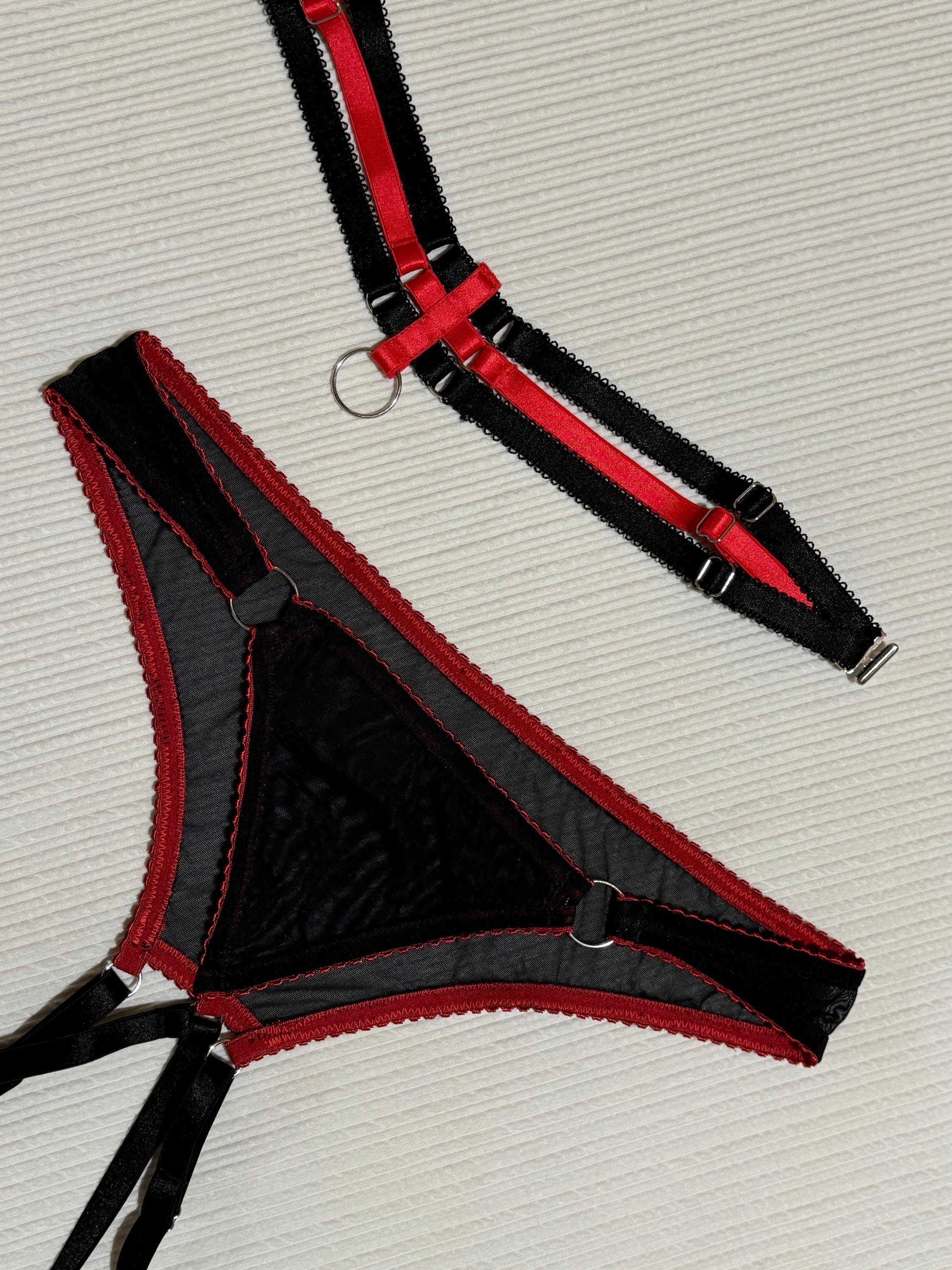 Black Crotchless Panties.black Open Panties on the Regulator ...