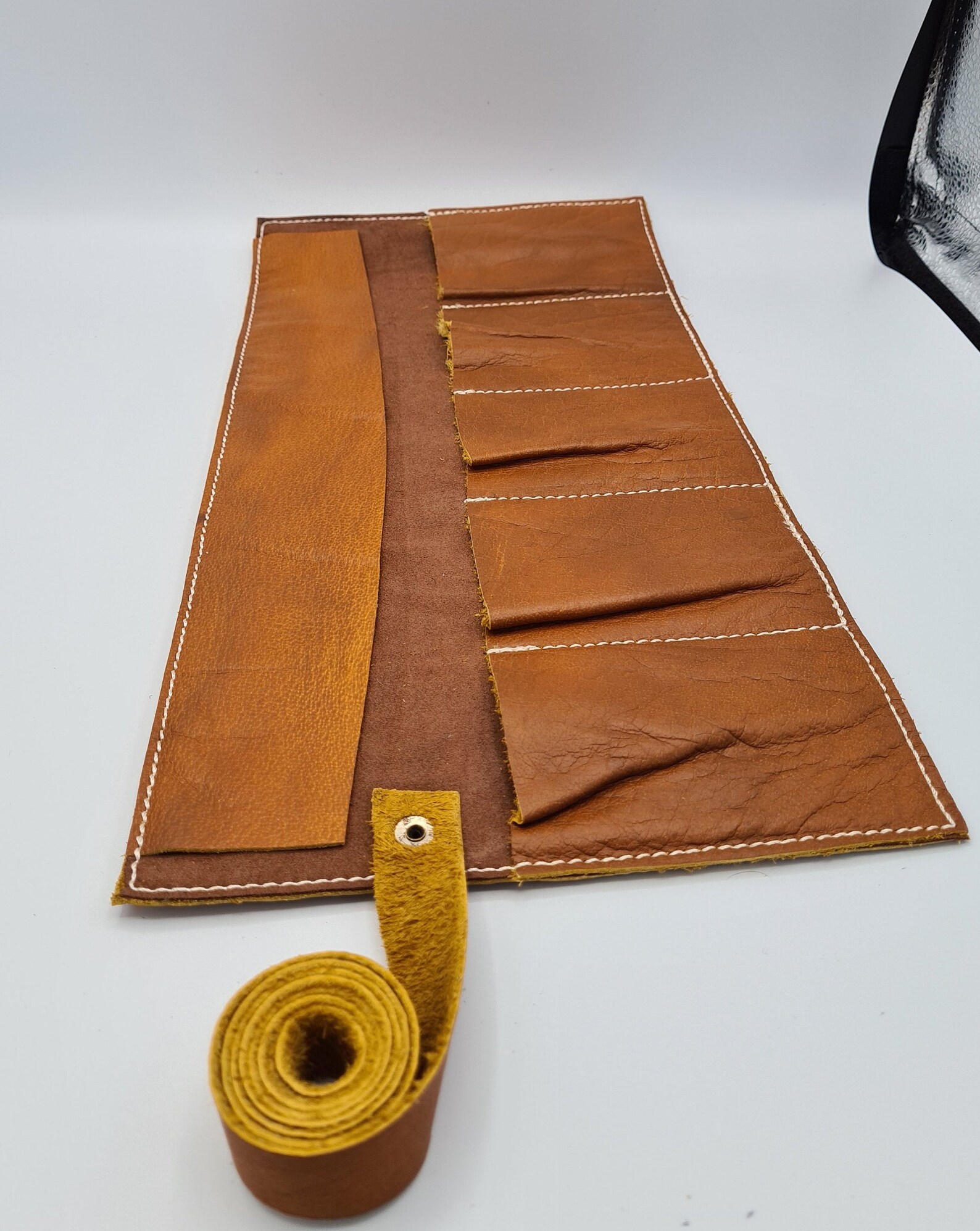 Handmade Full Grain Leather Watch Roll With Travel Pouch by - Etsy