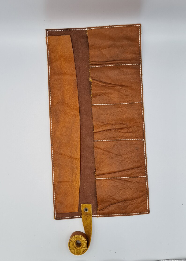 Handmade Full Grain Leather Watch Roll With Travel Pouch by - Etsy