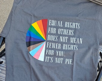 Equal Rights Not Pie - Etsy