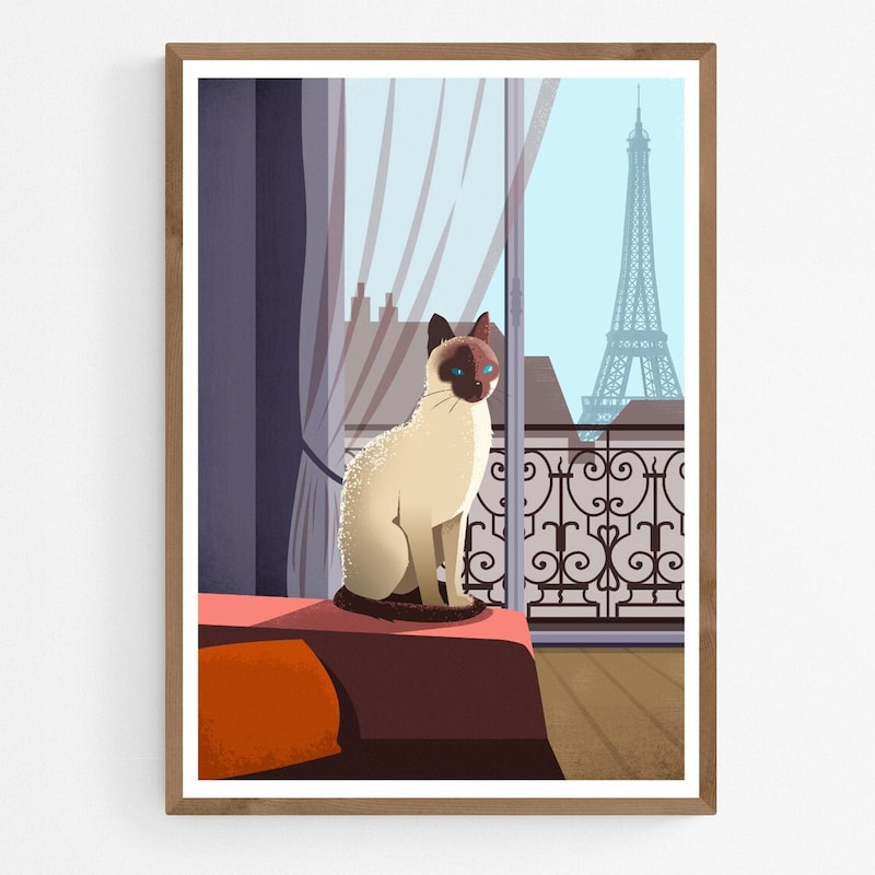 Paris Cats - Etsy