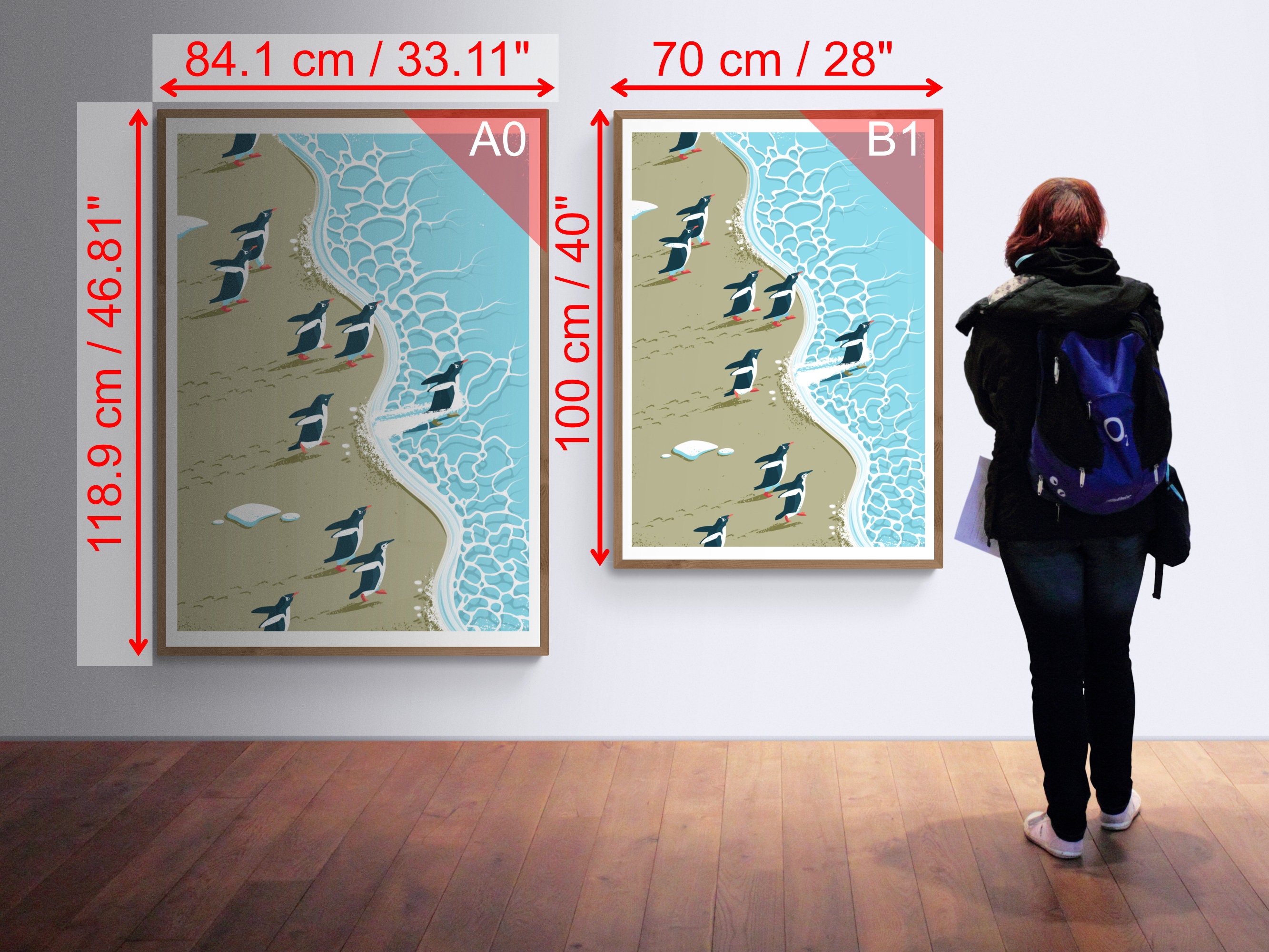 Extra Large Poster XXL, Any Standard Sized Image From My Shop on a XXL ...