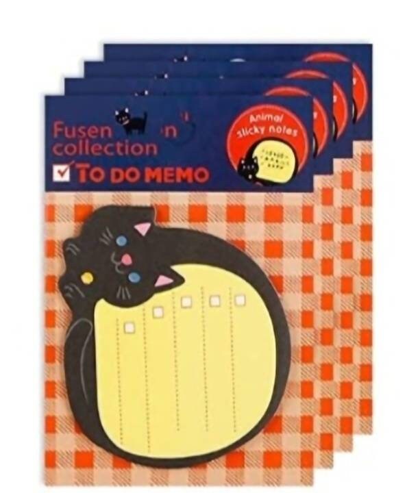 4 X Cute Animal Shaped Post-it Memo Sticky Note Pads school work ...