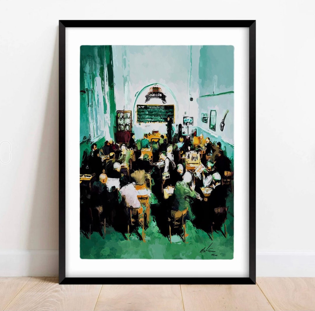 Oasis the Masterplan Album Art Limited Edition Original - Etsy