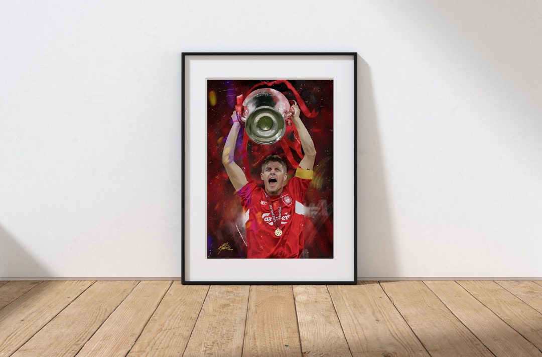 Steven Gerrard Poster Print / the Miracle of Istanbul - Etsy