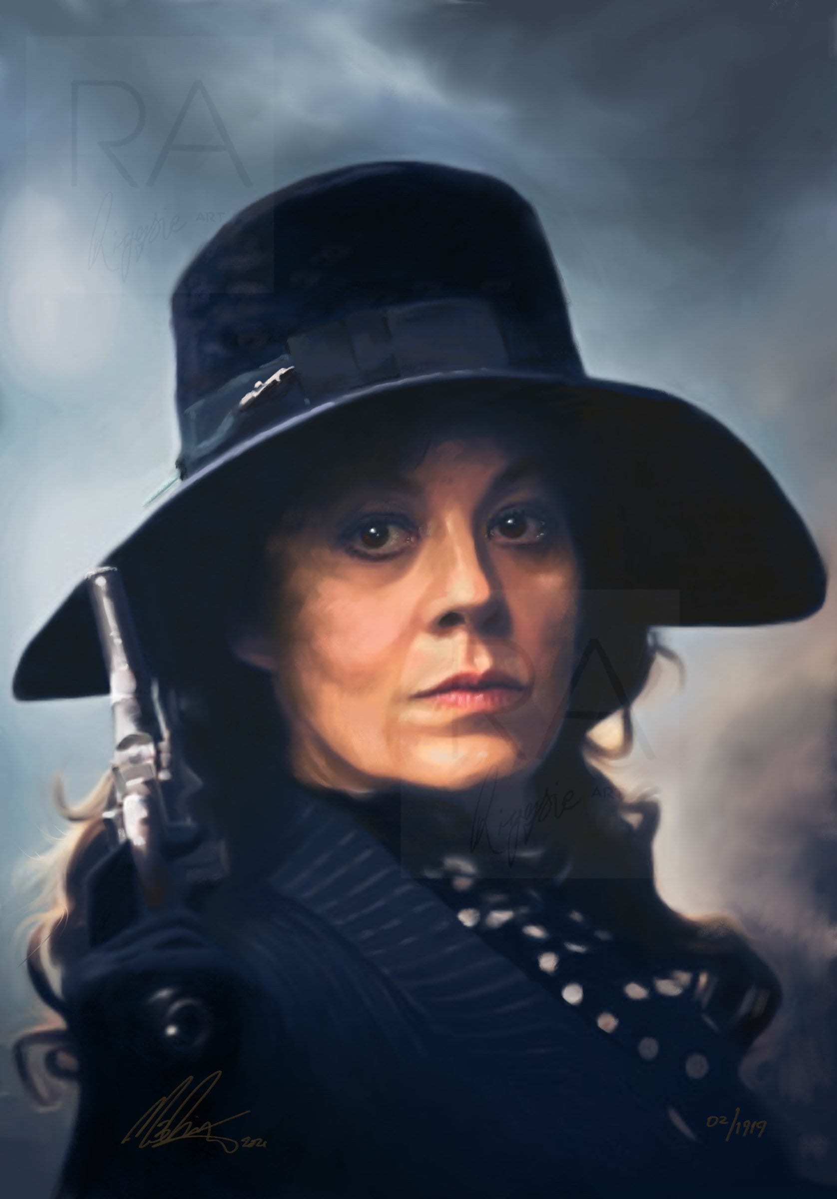 Polly Gray / Helen Mccrory / Peaky Blinders / Hand Drawn / | Etsy UK