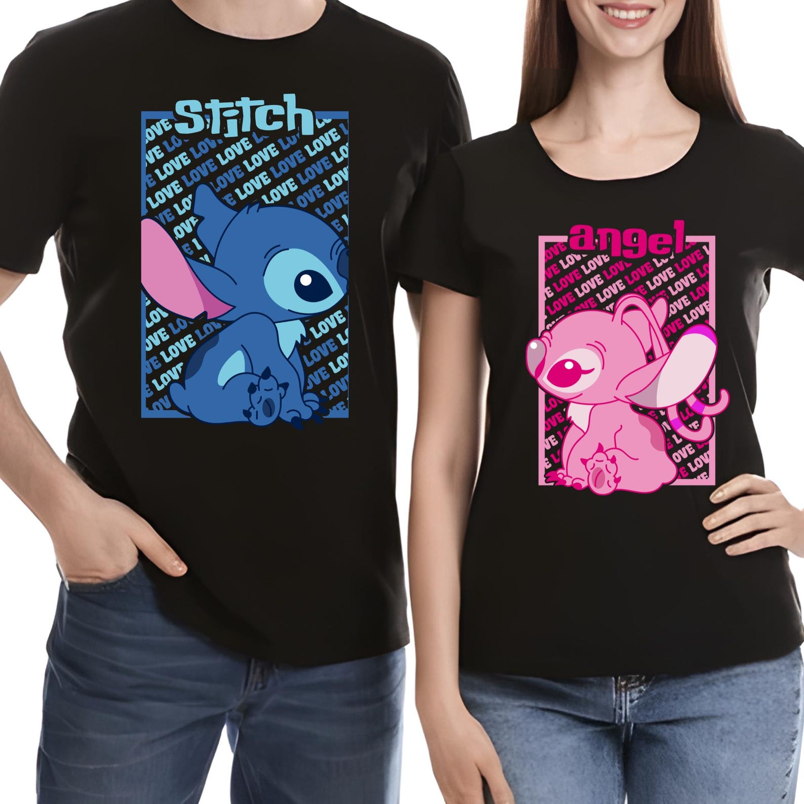 Couple PNG Bundle 90+ | Valentine’s Day Matching Designs | T-Shirt Mug ...