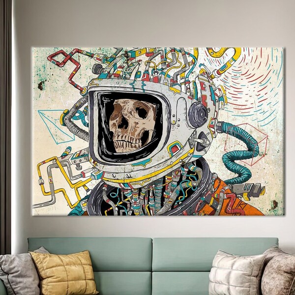 Abstract Skull - Etsy