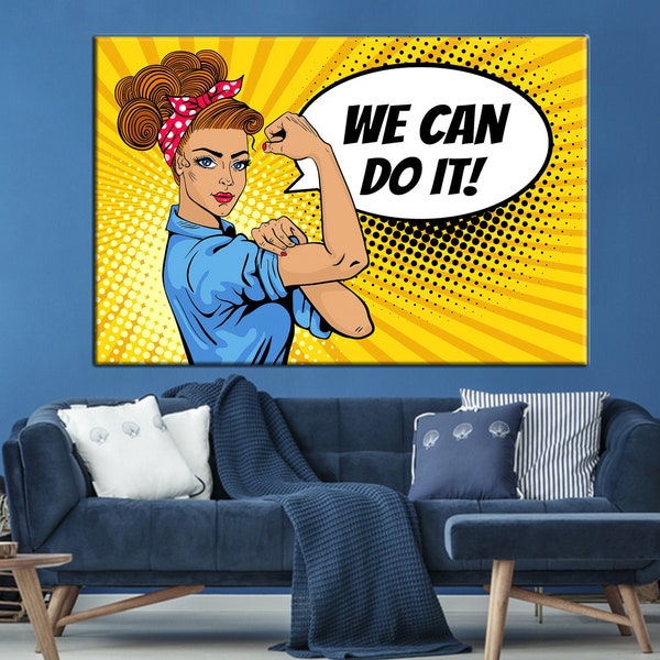 Strong Women Vintage Poster - Etsy