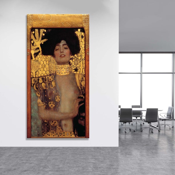 Klimt Judith With Frame - Etsy