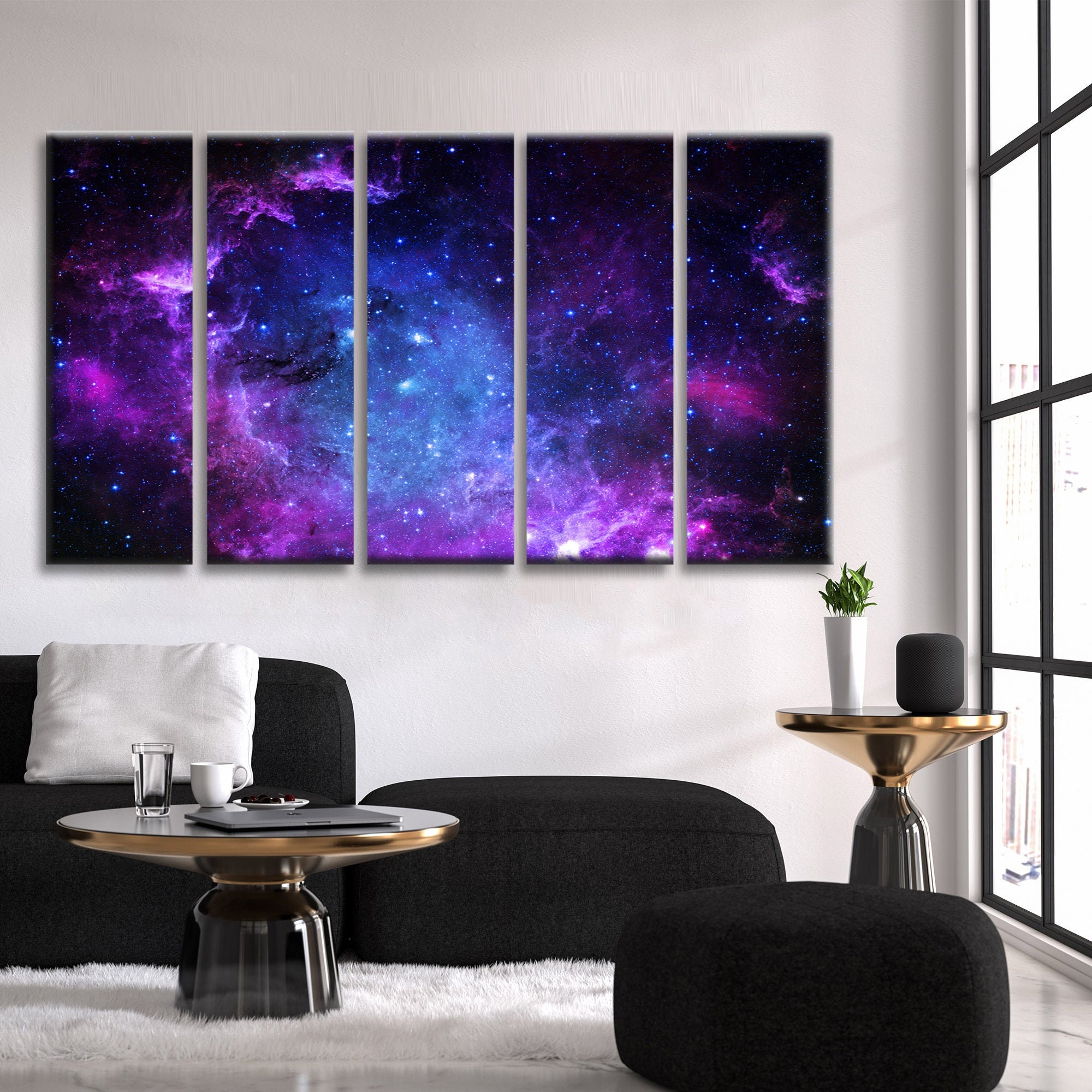 The Infinite Galaxy Wall Art Universe Space Art Print | Etsy
