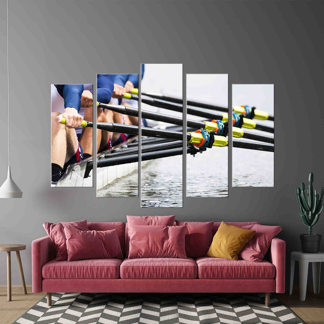 Rowing Canvas Rowing Print Rowing Poster Rowing Photo | Etsy