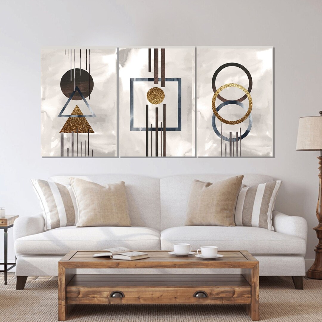 Saloon Wall Decor, Luxury Wall Art, Canvas Wall Art, Abstract Wall ...