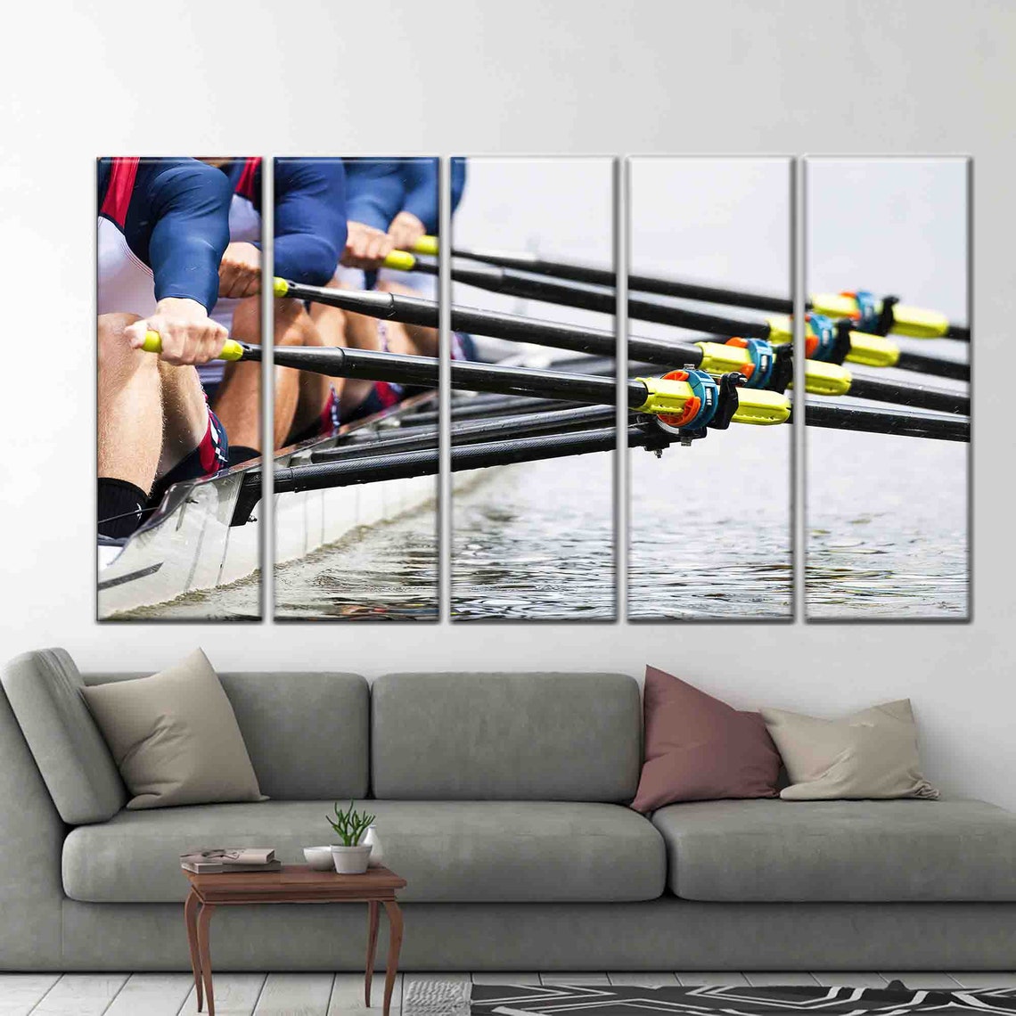 Rowing Canvas Rowing Print Rowing Poster Rowing Photo | Etsy