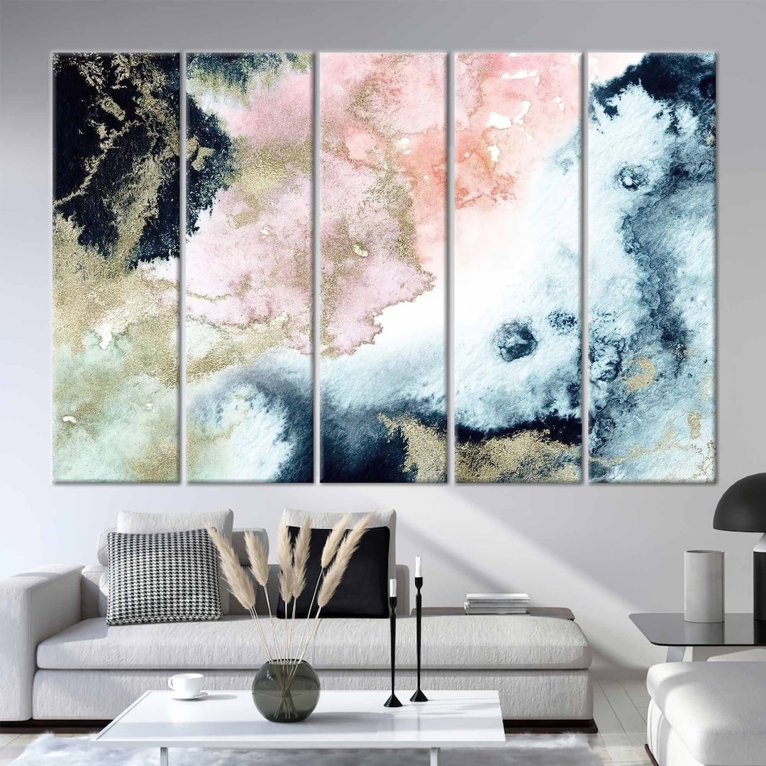 Abstract Wall Art, Marble Canvas, Marble Wall Decor, Modern Wall Art ...