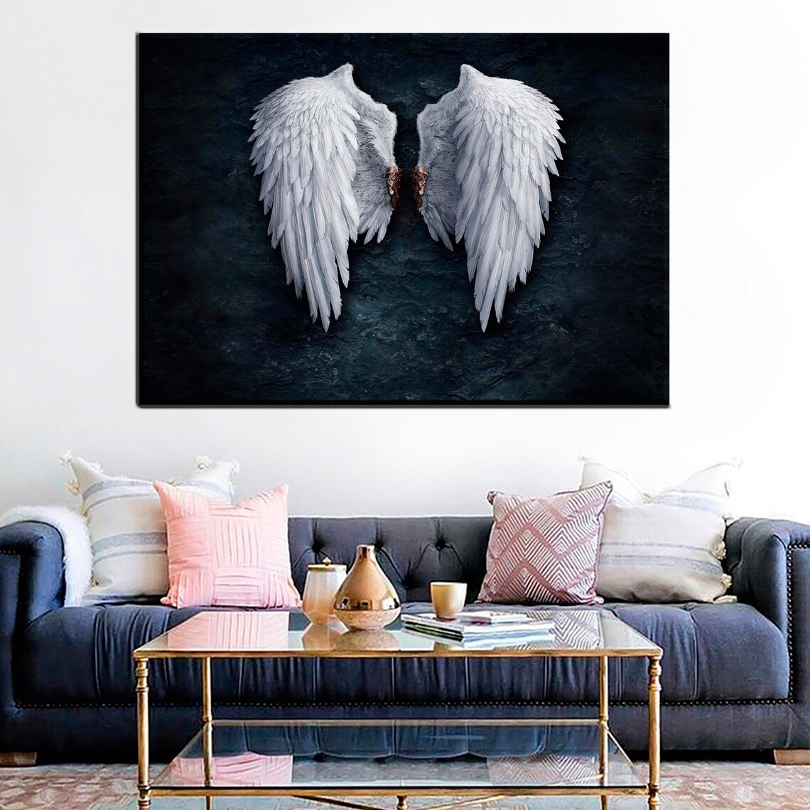 Lucifer Wings Poster Angel Lucifer Wings Art Lucifer Wall | Etsy