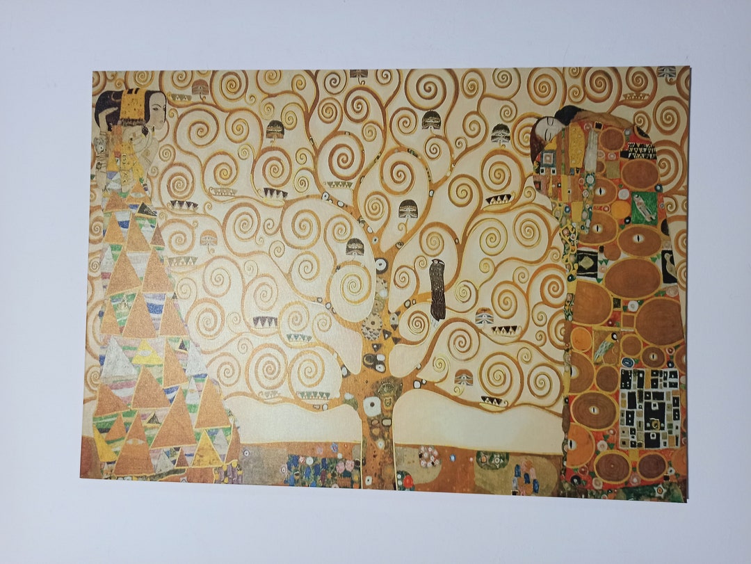 Klimt the Tree of Life, Gustav Klimt Wall Art, the Tree of Life Wall ...