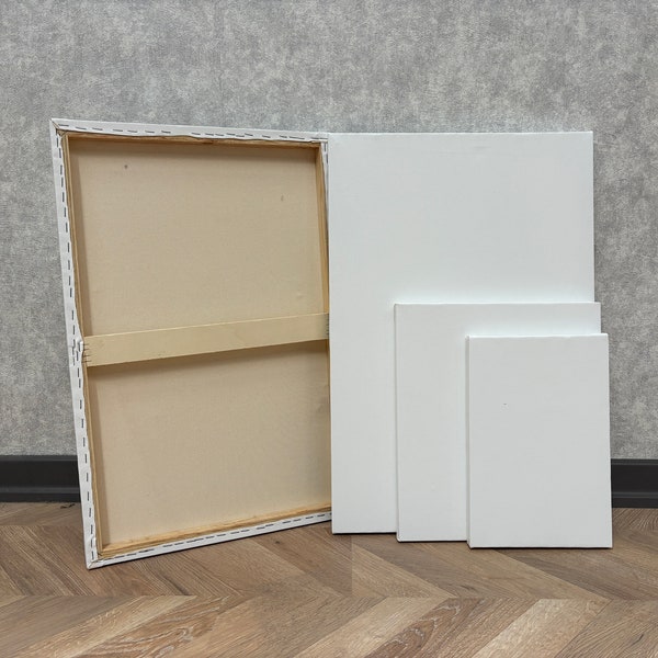 White Canvas Art - Etsy