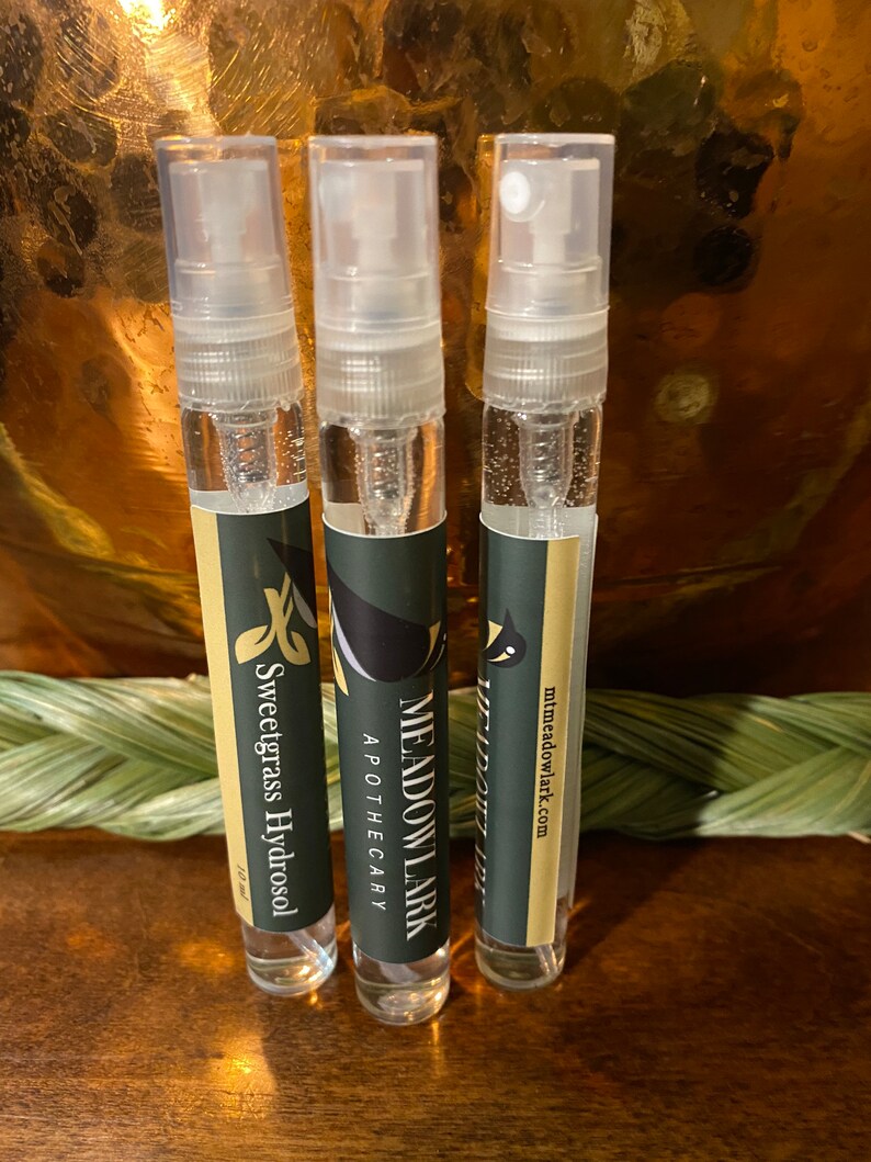 Sweetgrass Mist - Pocket Size - Sweetgrass Hydrosol - Etsy