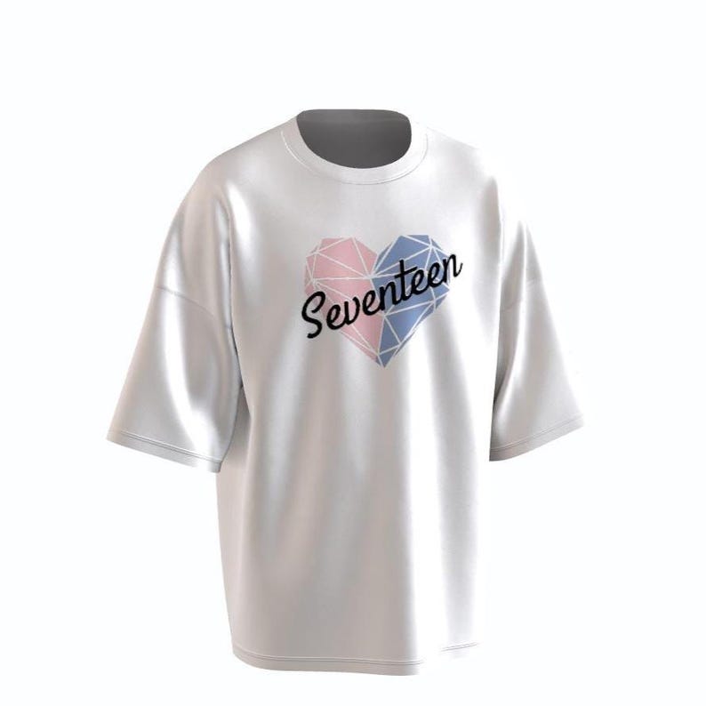 Seventeen Heart Kpop SVG PNG Bundle | High-quality Digital Files for ...